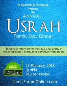 Annual Usrah 2018 | Islamic Forum of Canada